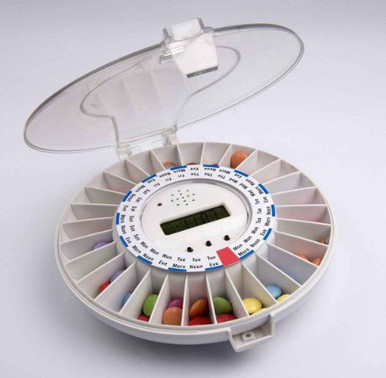 Med-E-Lert Automatic Pill Dispenser Clear - HealthQuest, Inc.