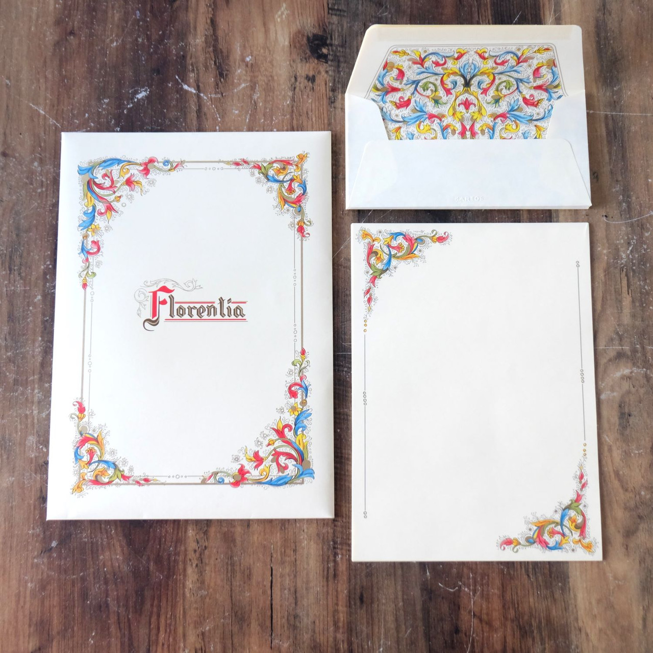 KARTOS Florentia Letter Set of 10