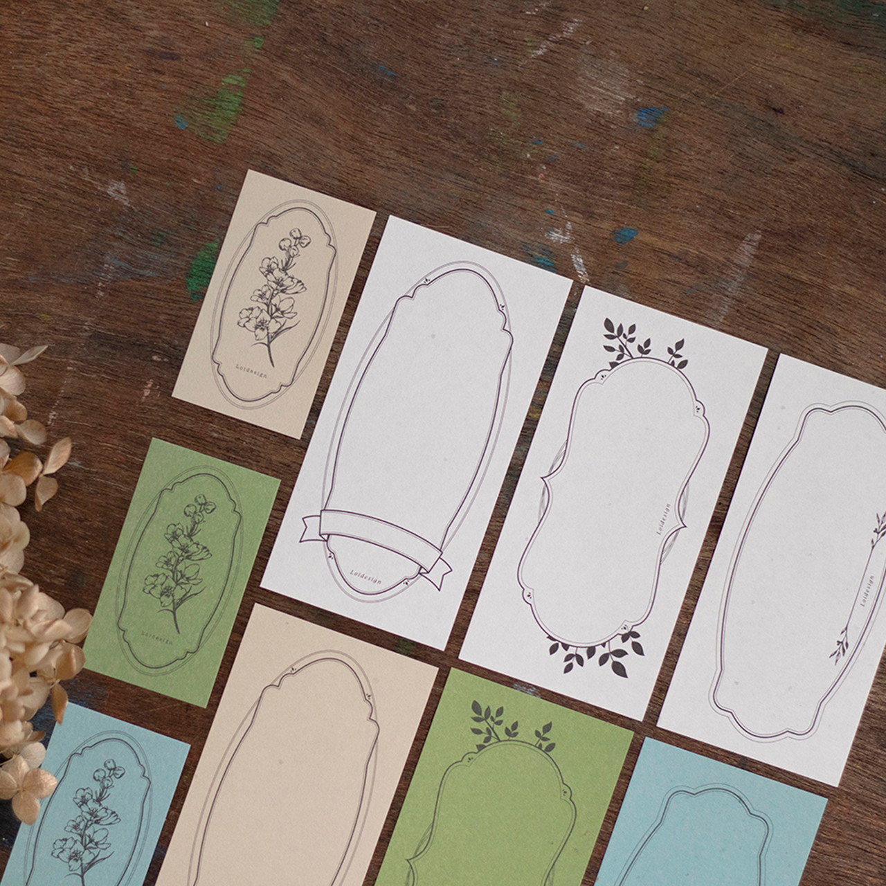 Loi Note Paper - Oval (72 sheets)