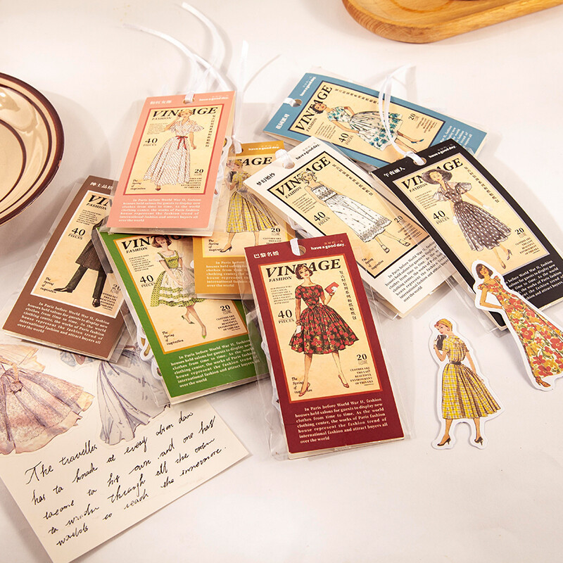 Stickwith Retro Fashion Sticker Set (5 options)