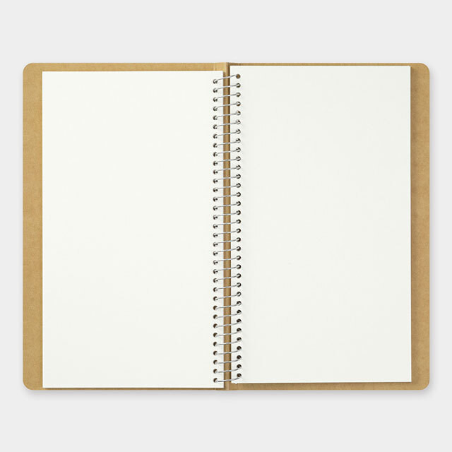 TRAVELER'S Company Spiral Ring Notebook - Watercolor Paper (A5 Slim, Blank)