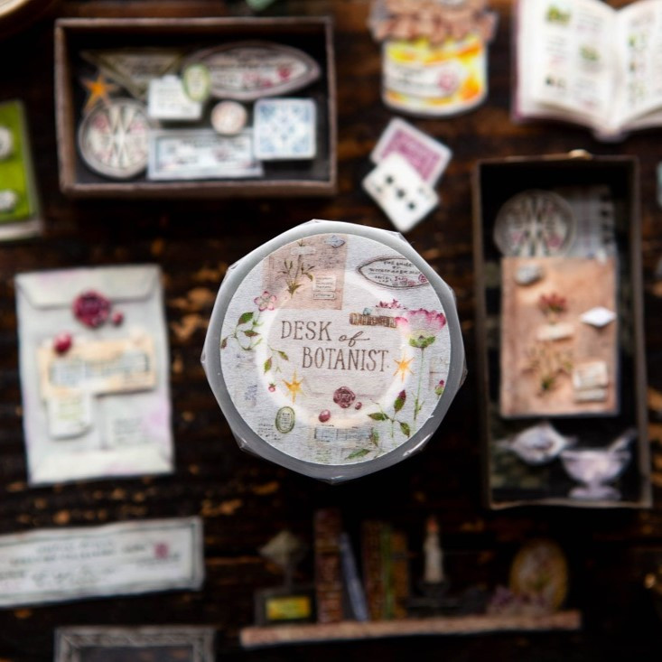 OURS Matte PET Tape - Desk of Botanist (4.4cm)
