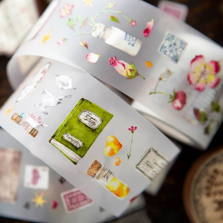 OURS Matte PET Tape - Desk of Botanist (4.4cm)