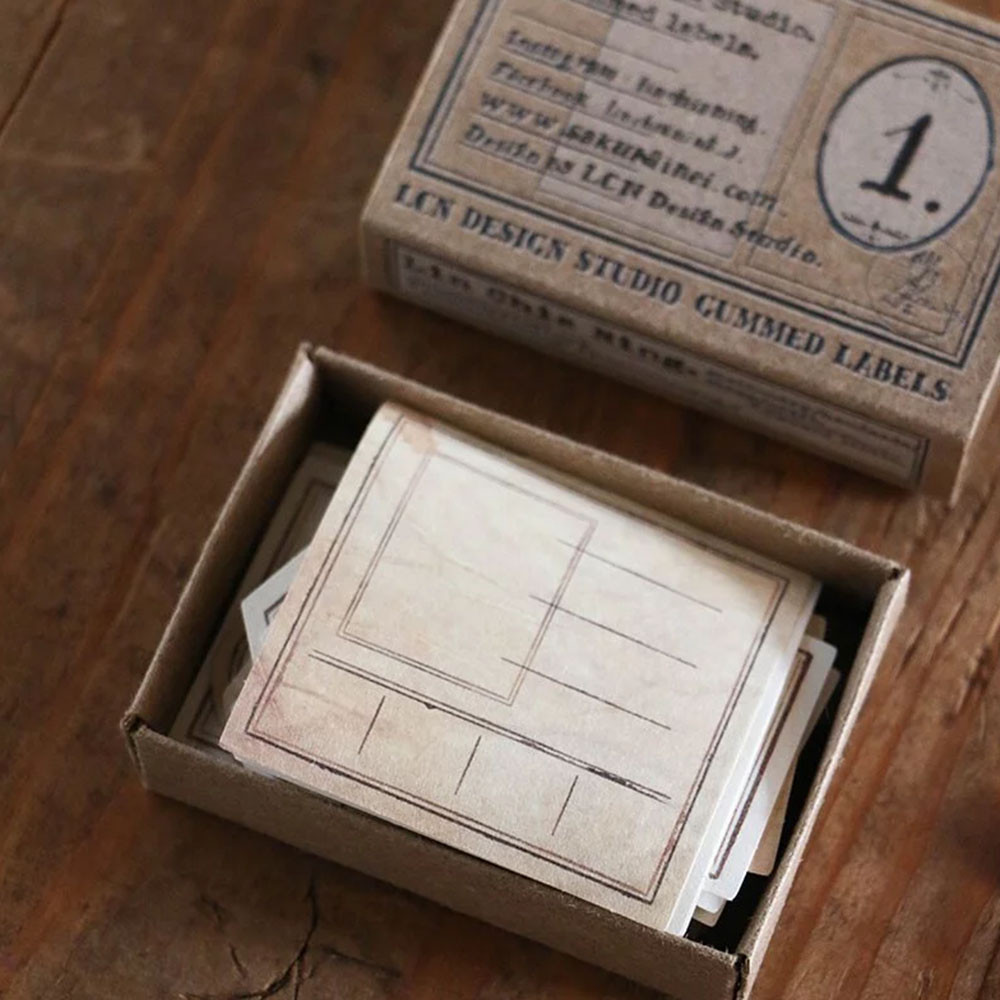 Lin Chia Ning Gummed Label Set - Specimen Box (No. 1/No. 2)