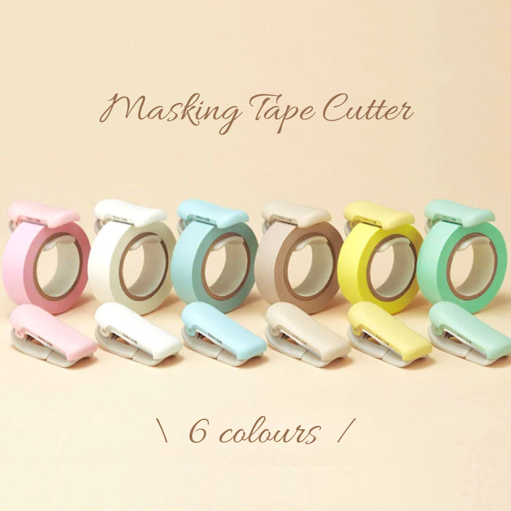 KOKUYO Karu-Cut Masking Tape Cutter (6 Colours)