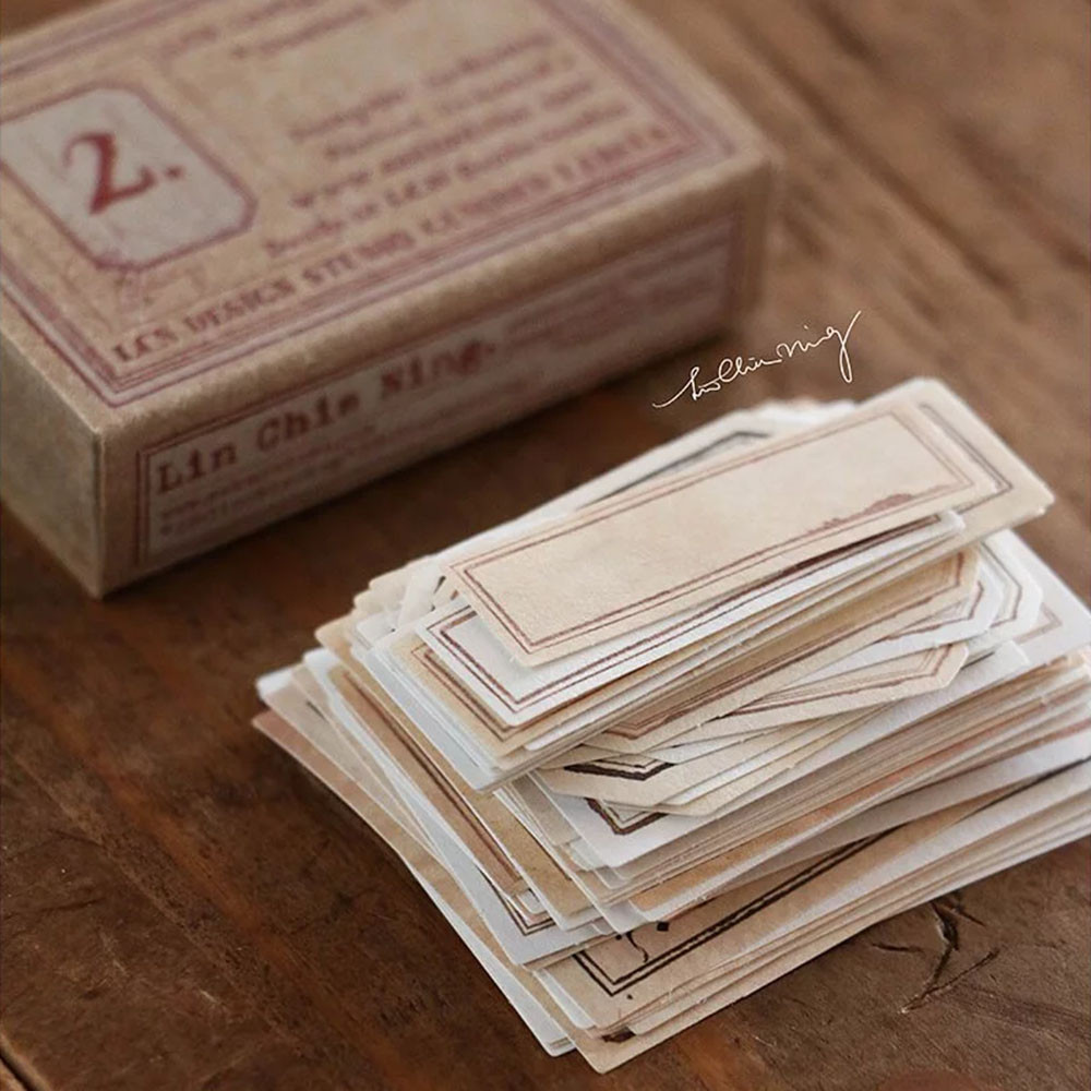 Lin Chia Ning Gummed Label Set - Specimen Box (No. 1/No. 2)