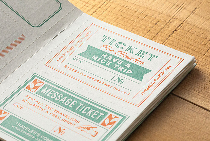 TRAVELER'S Notebook Limited Edition - Message Card (Passport Size)