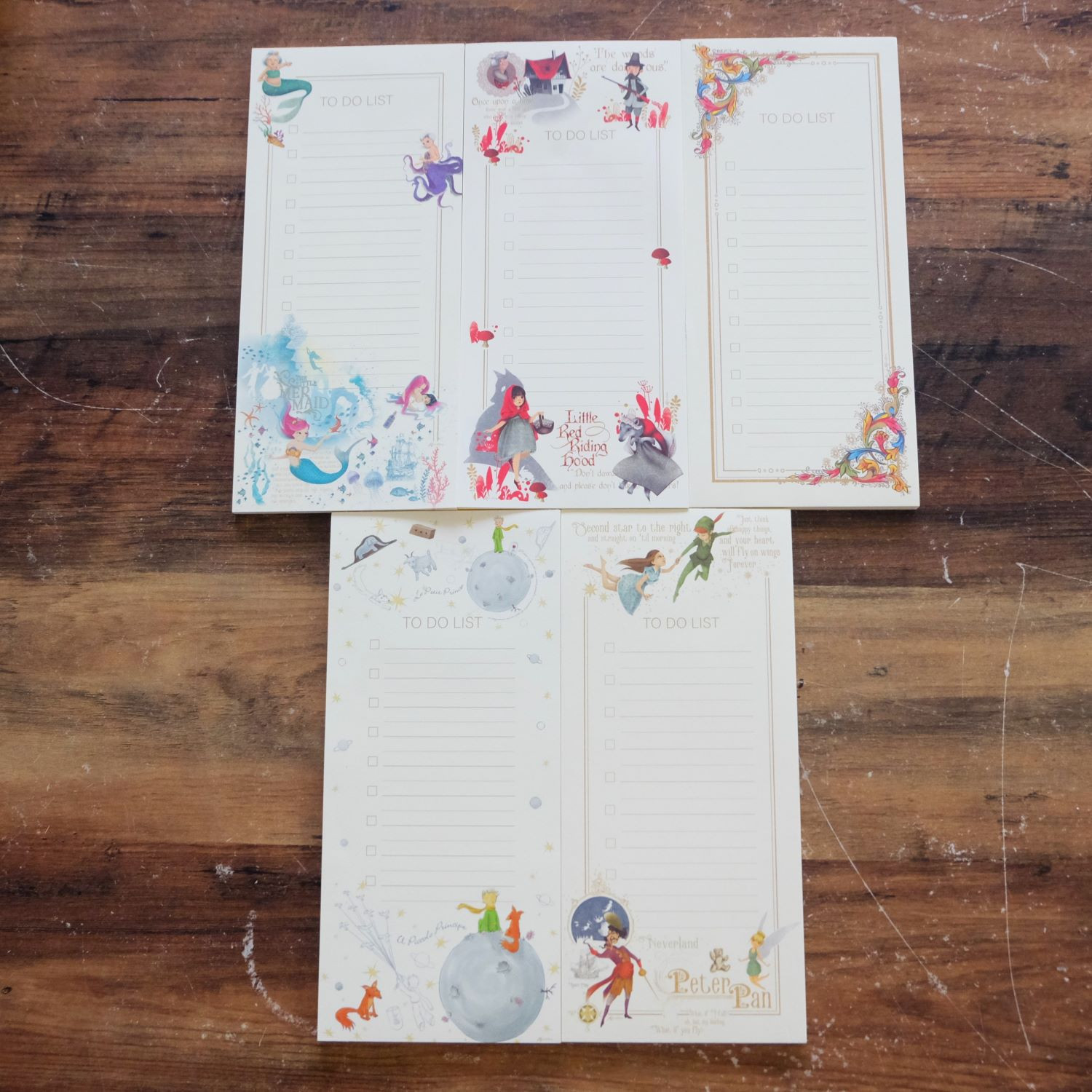 KARTOS The Little Mermaid To-do List Notepad