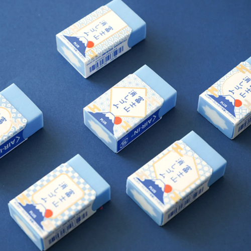 PLUS Mount Fuji Air-In Eraser
