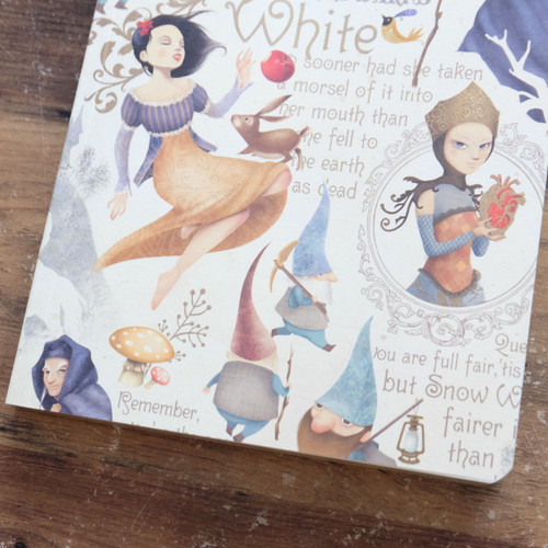 KARTOS Snow White Notebook (A5, Lined)