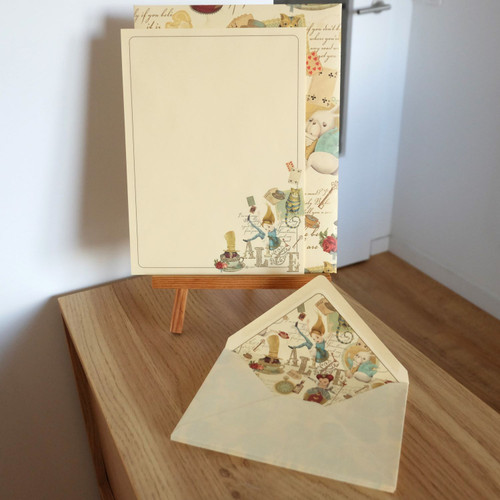 KARTOS Alice in Wonderland Letter Set of 10