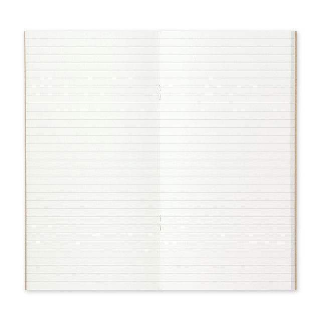TRAVELER'S Notebook 001 - Lined Notebook (Regular Size)