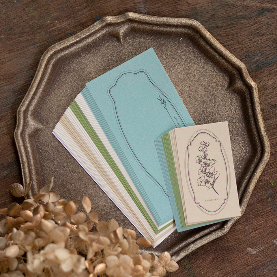 Loi Note Paper - Oval (72 sheets)