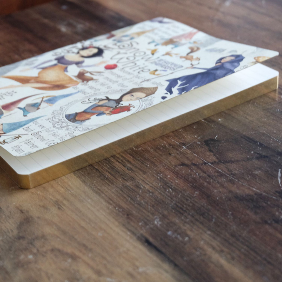KARTOS Snow White Notebook (A5, Lined)