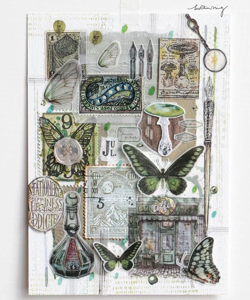 Lin Chia Ning PET Tape - Butterfly (3cm)