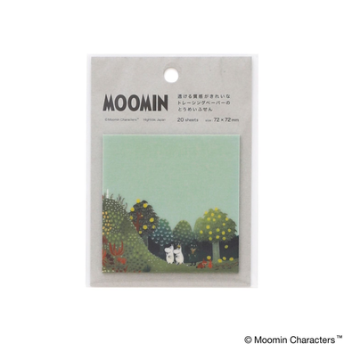 HIGHTIDE x Moomin Tracing Paper Sticky Notes - Moomin’s Memories