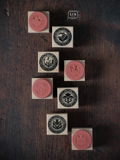 Lin Chia Ning Rubber Stamp Set - Flower Meanings (4 options)