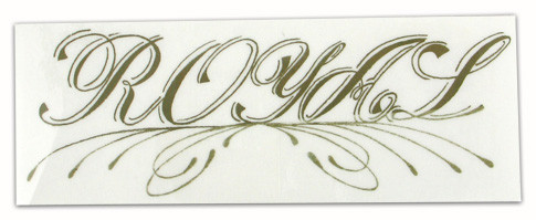Royal Script Sticker - Ground and Sea