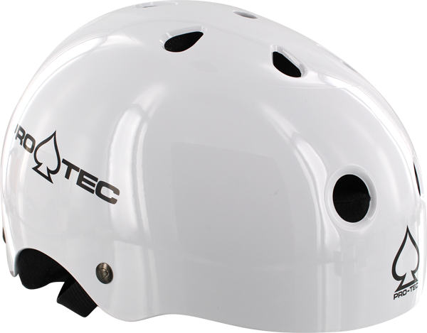 Pro Tec - (cpsc)classic Gloss Wht - S Helmet - Skateboard Helmet ...
