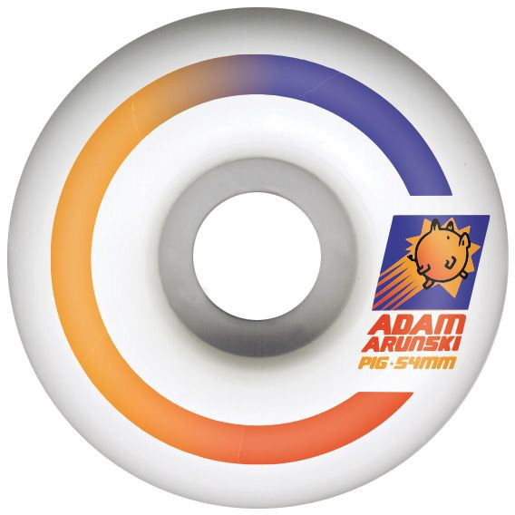 Pig Adam Arunski 54mm 99a (set Of 4) - Skateboard Wheels - Ground and Sea