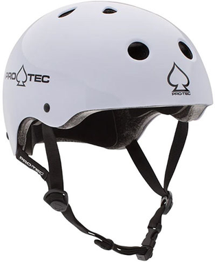 Pro Tec Classic Certified Helmet Gloss White S - Skateboard Helmet ...