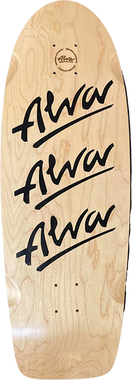 Alva - 1980 Tri Logo Pig Deck-10x30 Nat/black - Skateboard Deck ...