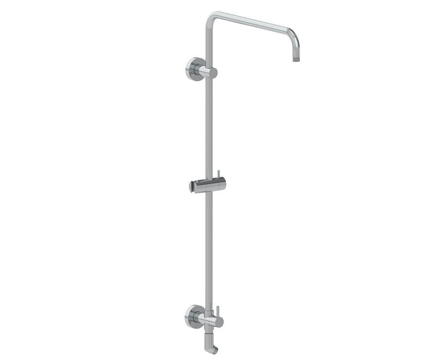 Mountain Plumbing MTRRP/CPB Rain Rail Plus Wall Mounted Shower Rail ...