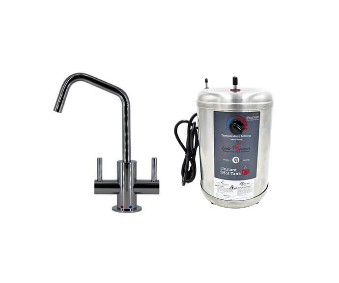 Mountain Plumbing MT1821DIY-NL/PVDPN Hot & Cold Water Faucet with ...