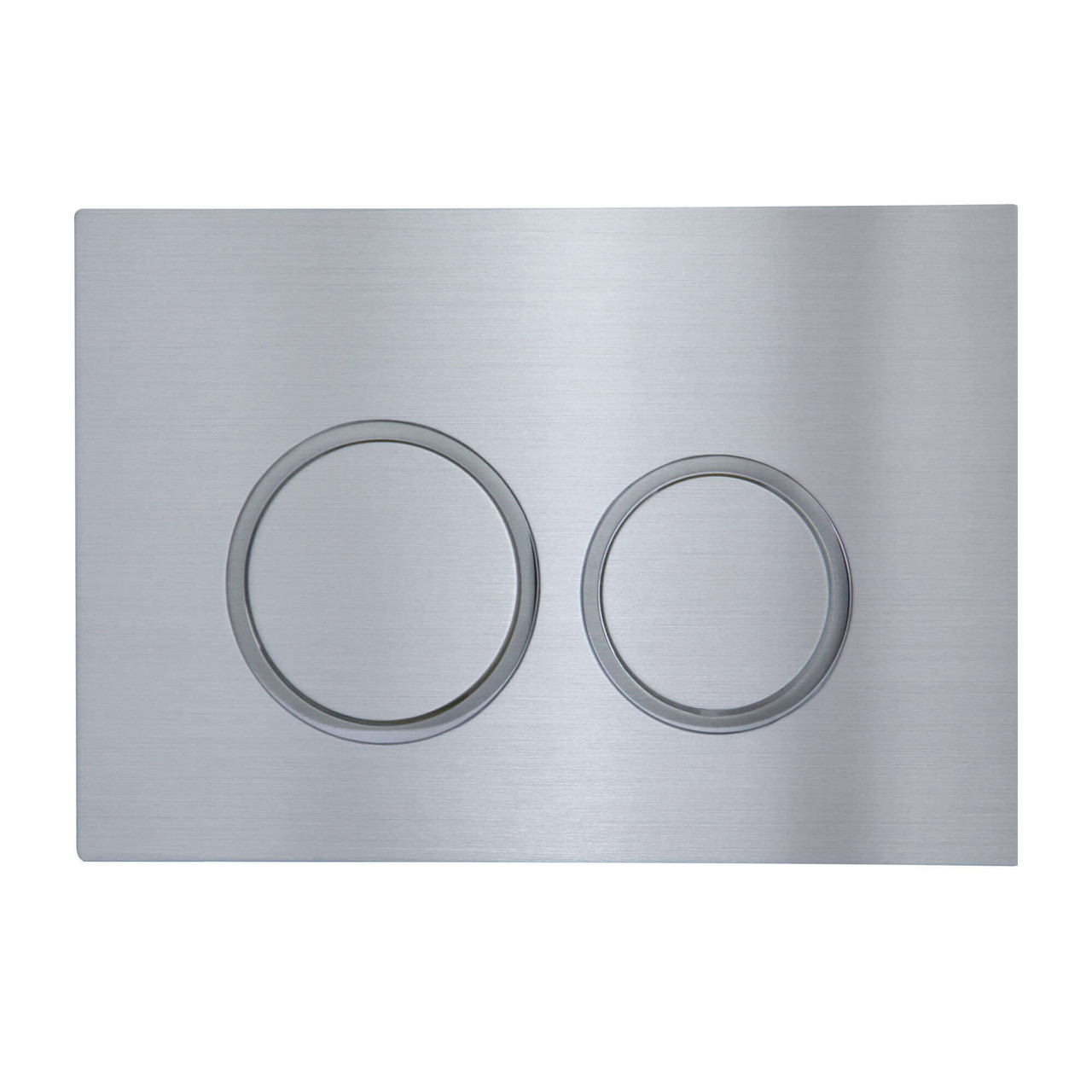 Fine Fixtures Concealed Dual Flush Toilet Tank Actuator - Round Buttons ...