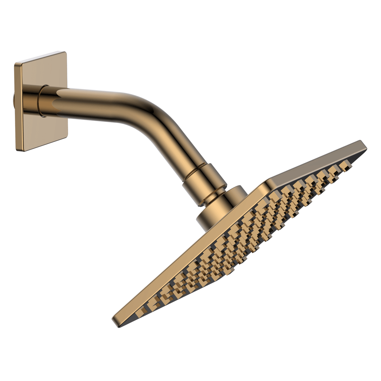 Fine Fixtures Square Shower Head - Rose Gold - SRHS2RG