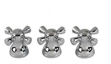 Gerber G0085813 Handle Pack Large Metal Cross (3) - Chrome