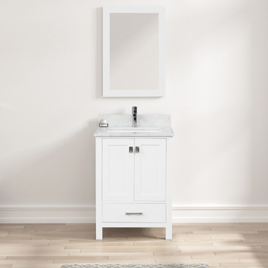 Blossom V8026 24 01 CT M Geneva 24" Freestanding Bathroom Vanity With ...