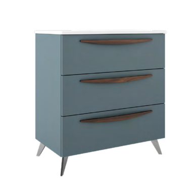 Lucena Arco Three Drawer Vanity Cabinet Only 40" W x 34" H x 18" D ...