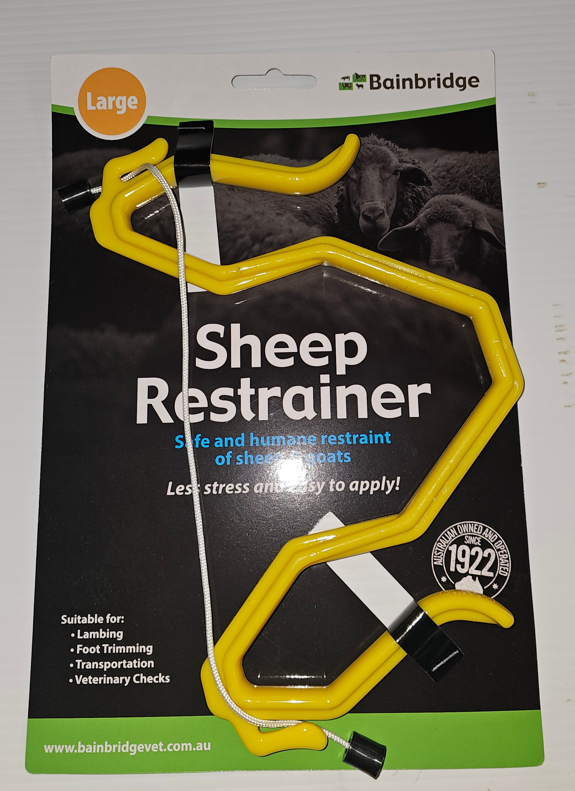 Bainbridge Sheep Restrainer Large - The Cattle Shop