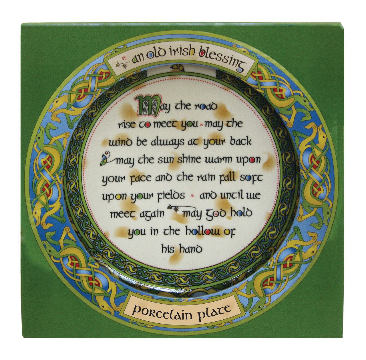 Blessing Plate Old Irish