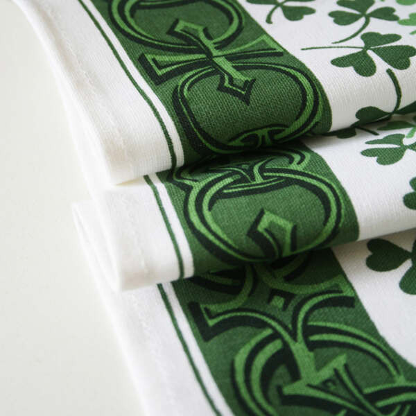 Tara shamrock Tea Towel
