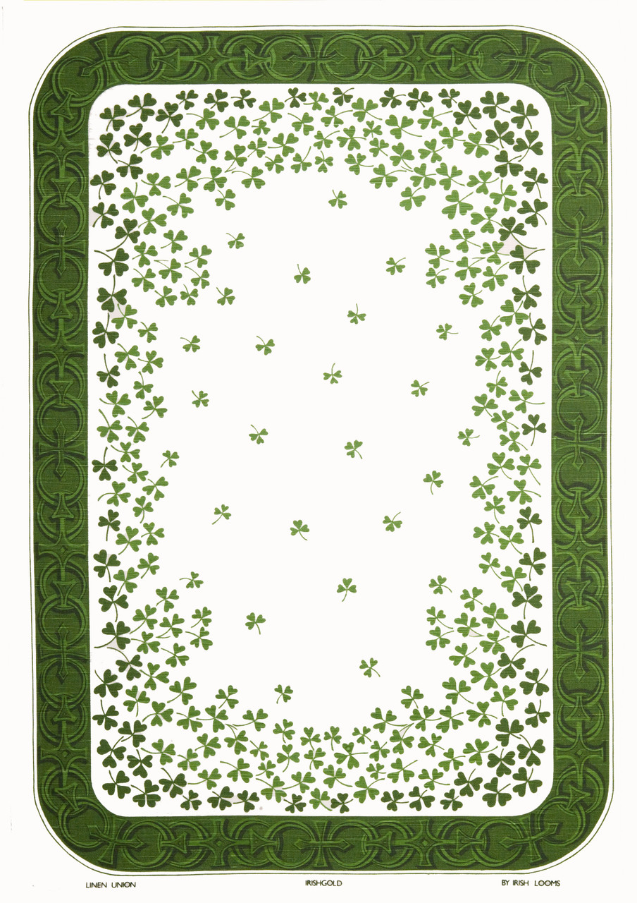 Tara shamrock Tea Towel