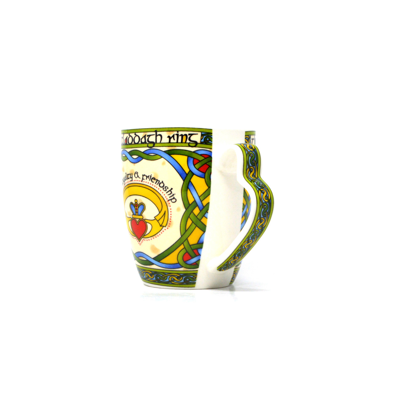 The Claddagh Ring Bone China Mug | Wholesale Celtic Ceramics