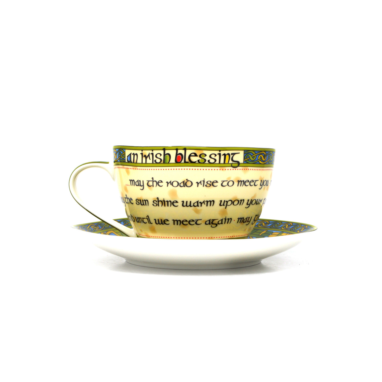 An Irish Blessing Cup & Saucer | Wholesale Irish Mugs & Cups