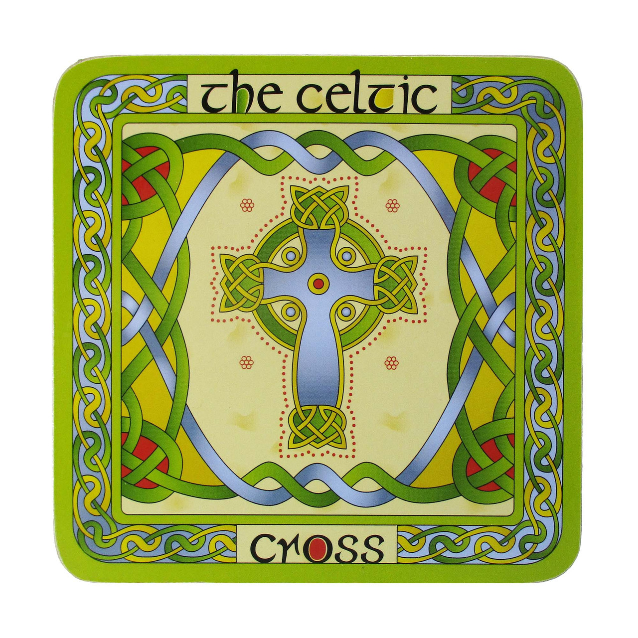 Set of 4 Irish Emblem Cork Coasters | Wholesale Irish Coasters