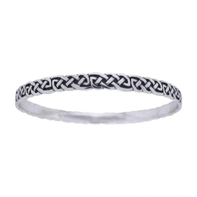 Intricate Celtic Knotwork Bangle | Wholesale Irish Gifts | Dublin Gift ...