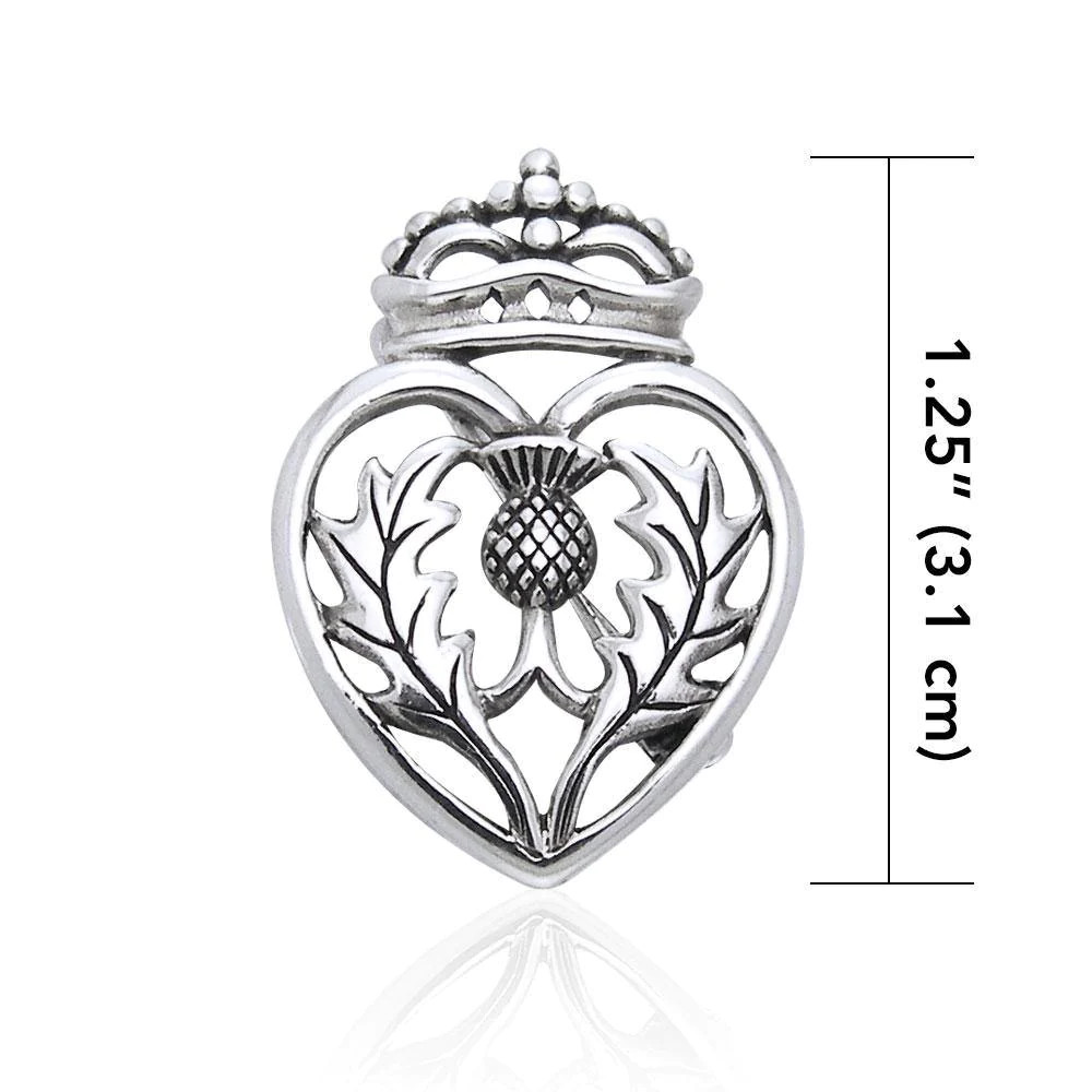 Scottish Thistle Brooch Pin | Dublin Gift Company