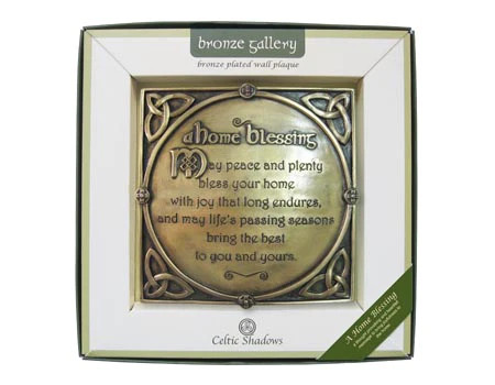 Irish Home Blessing Wall Plaque | Wholesale Irish Bronze Wall Plaques