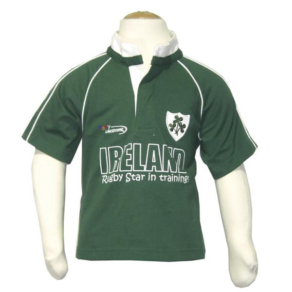 Green Ireland Rugby Baby Top | Dublin gift Co