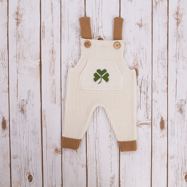 Irish Knit Overalls