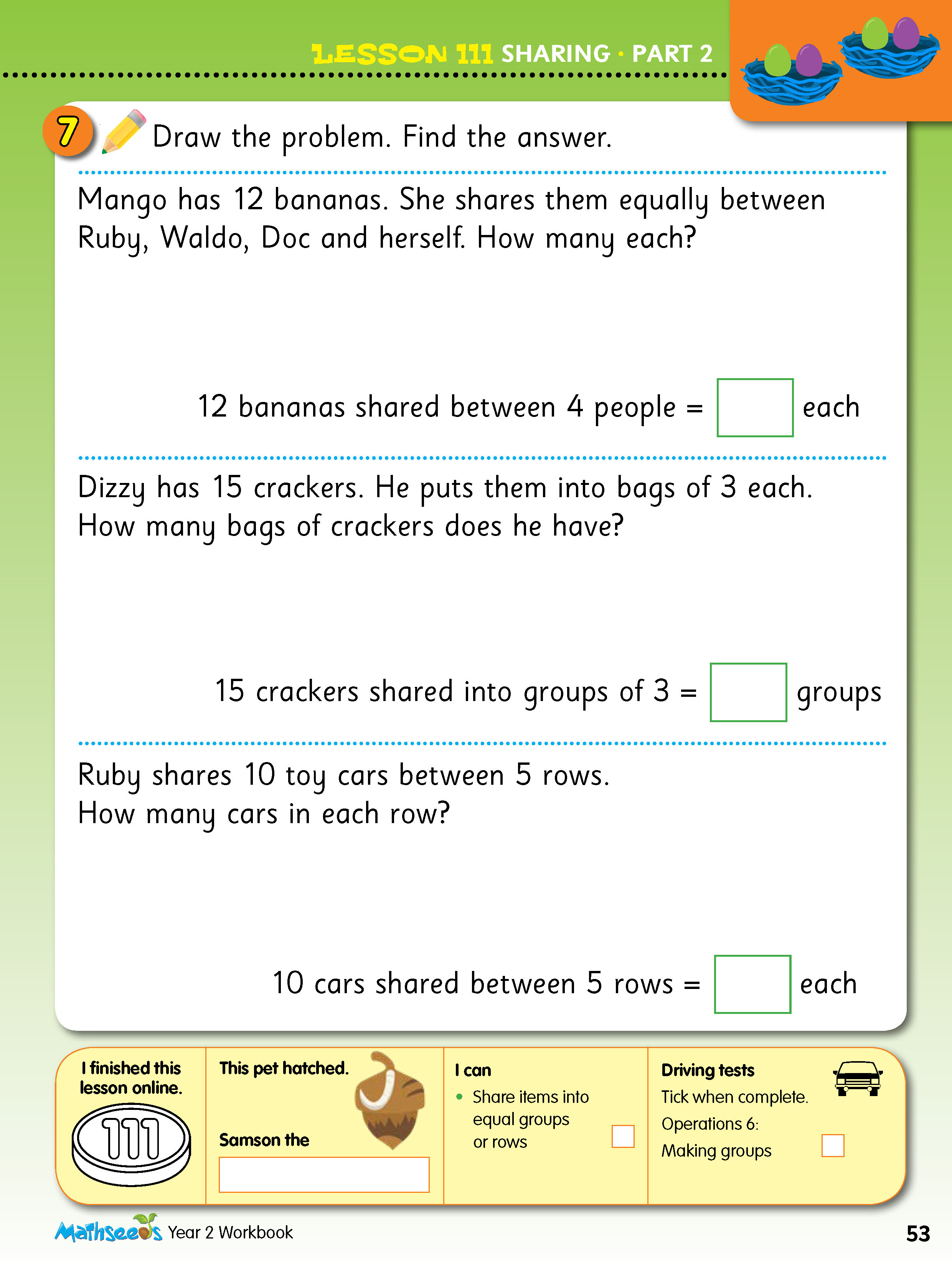 Mathseeds: 200 Essential Maths Skills for Year 2 - Reading Eggs Bookshop UK