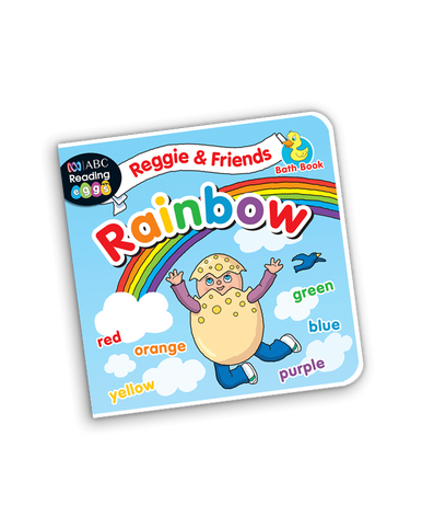 Rainbow Bath Book – Reggie & Friends - Reading Eggs Bookshop UK