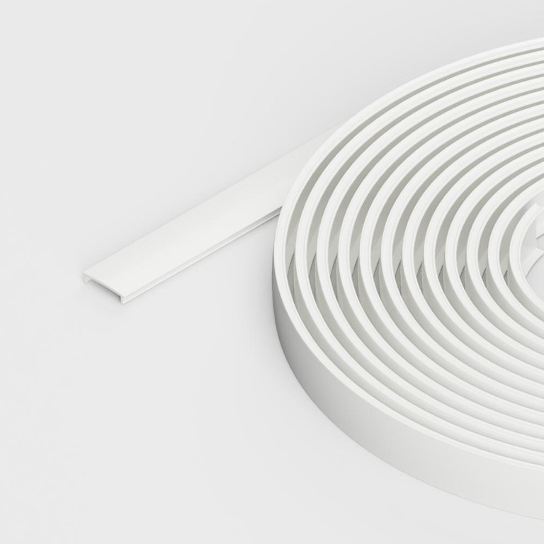 Diffuser For Plaster In 61.5x14mm LED Channel | UltraLEDs