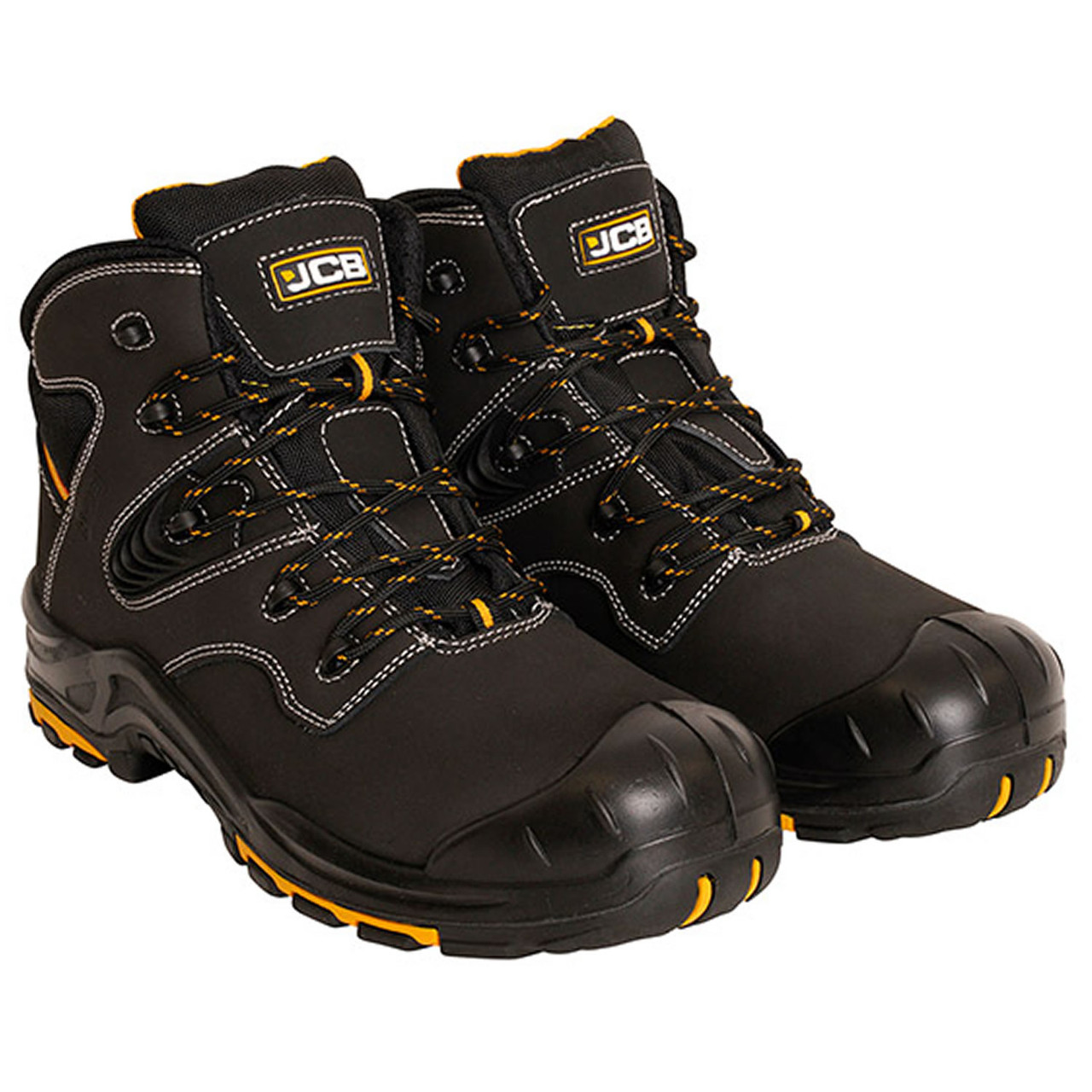 JCB Backhoe Black Safety Boot
