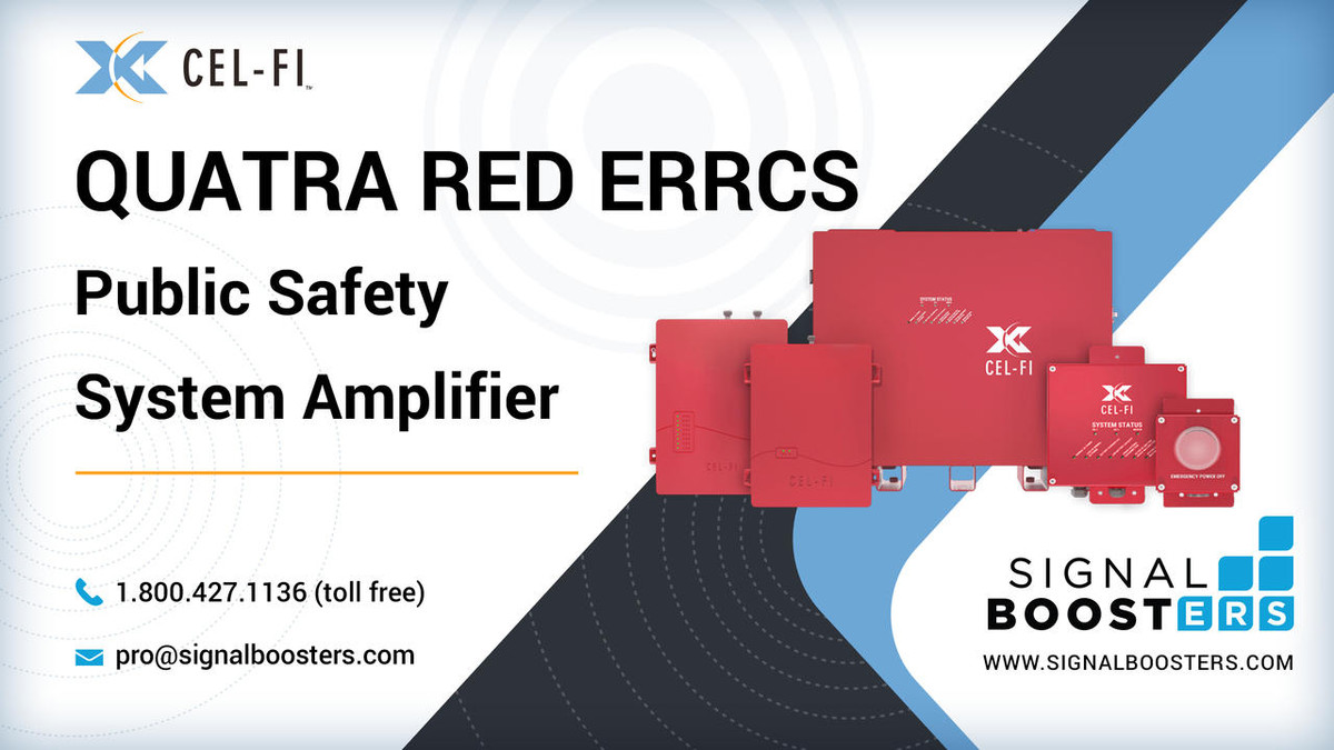 Nextivity SHIELD EXTEND Public Safety & ERRCS Signal Booster
